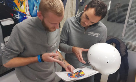 Création de casque - BS Designs